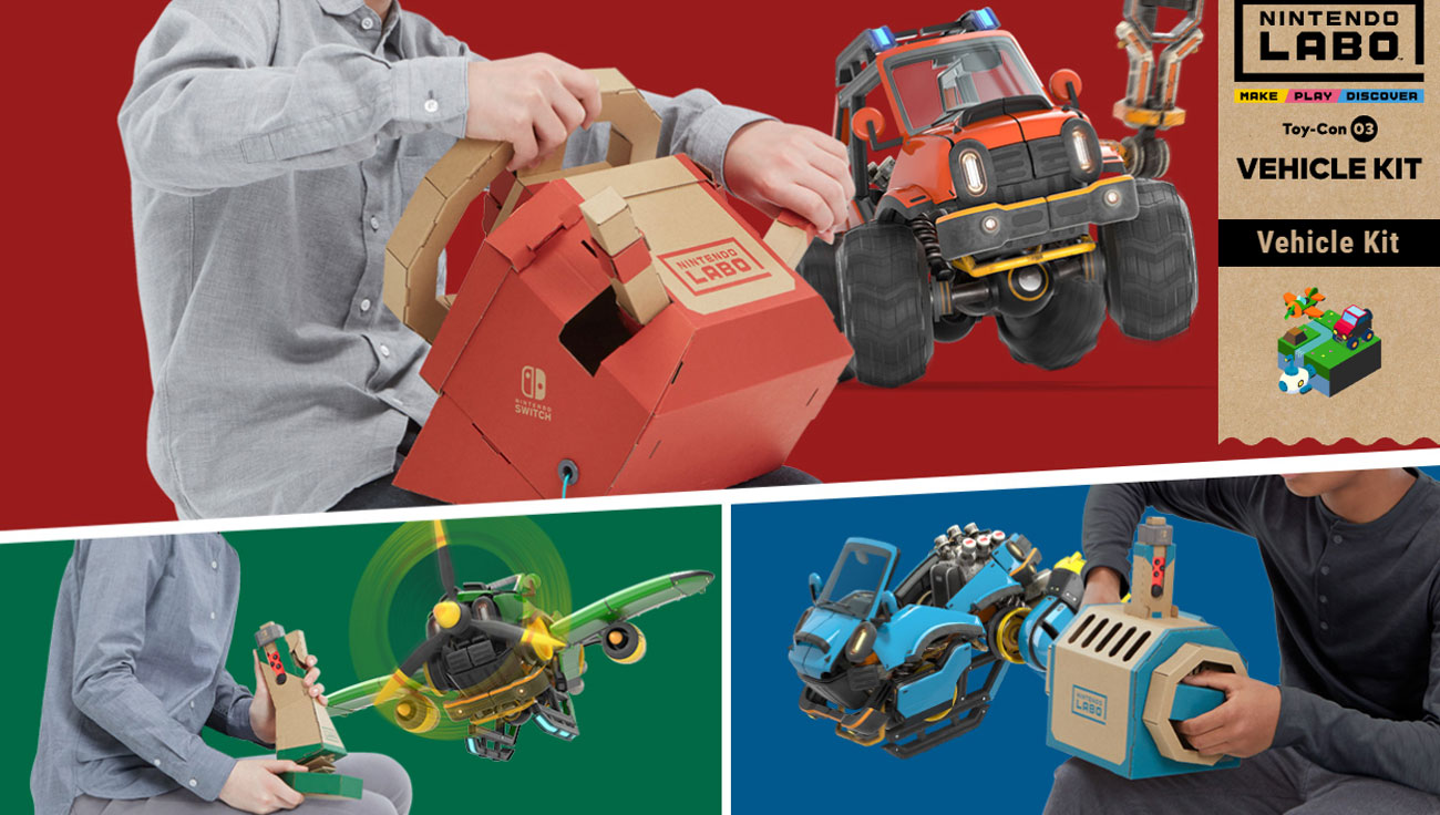 Nintendo Labo Vehicle Kit - Gry na Switch - Sklep komputerowy - x-kom.pl