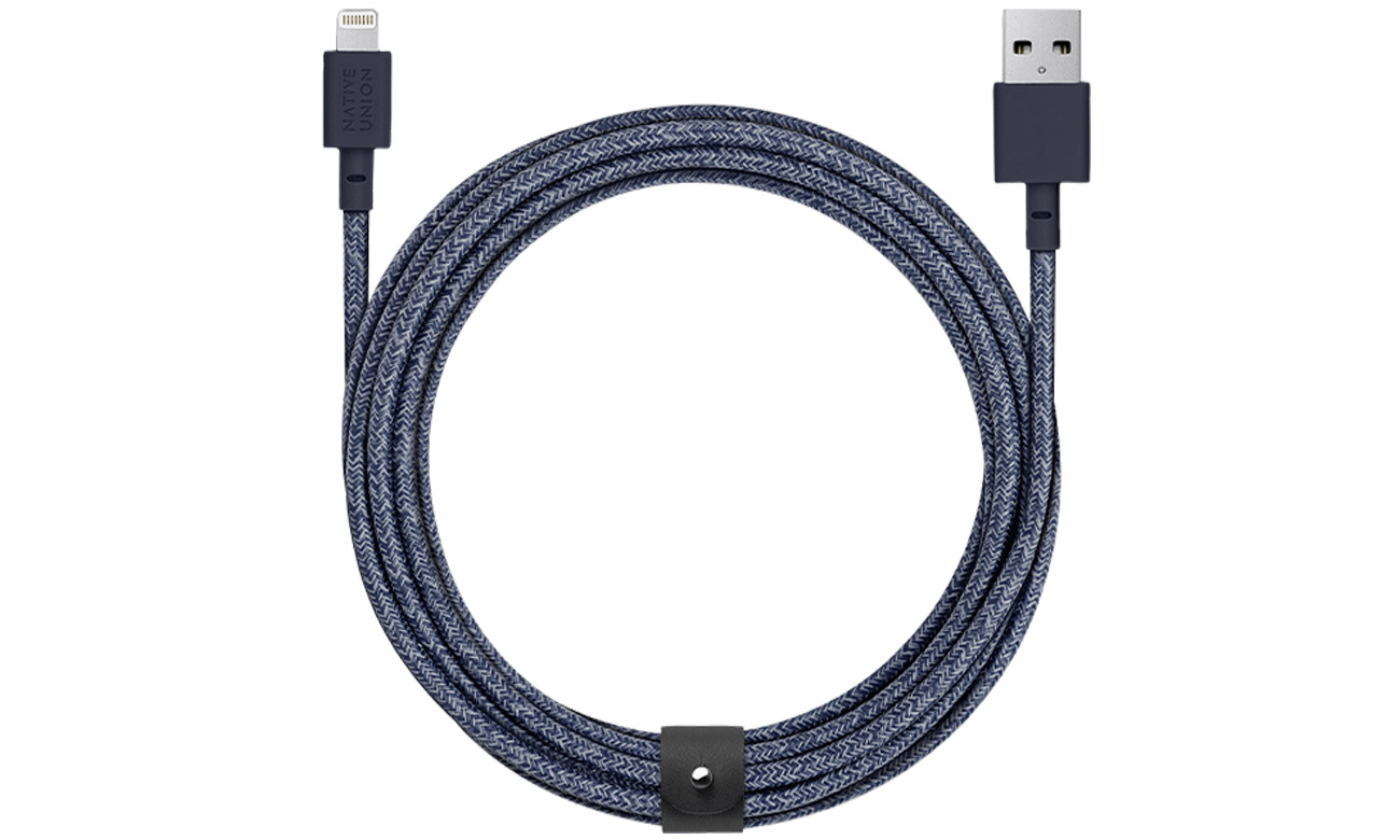 Native Union Belt Cable XL USB-A – Lightning 3m indigo - Kable ...