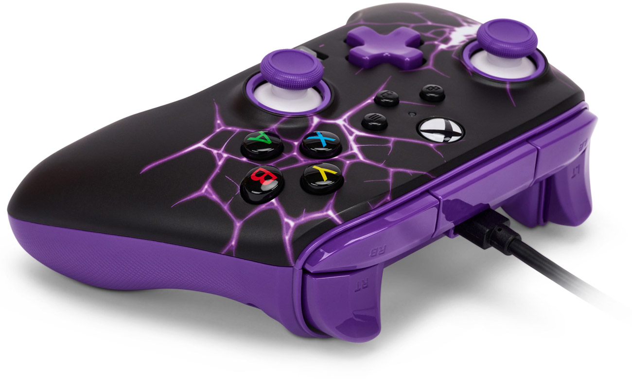 PowerA XS Pad przewodowy Enhanced Purple Magma - Pady - Sklep ...
