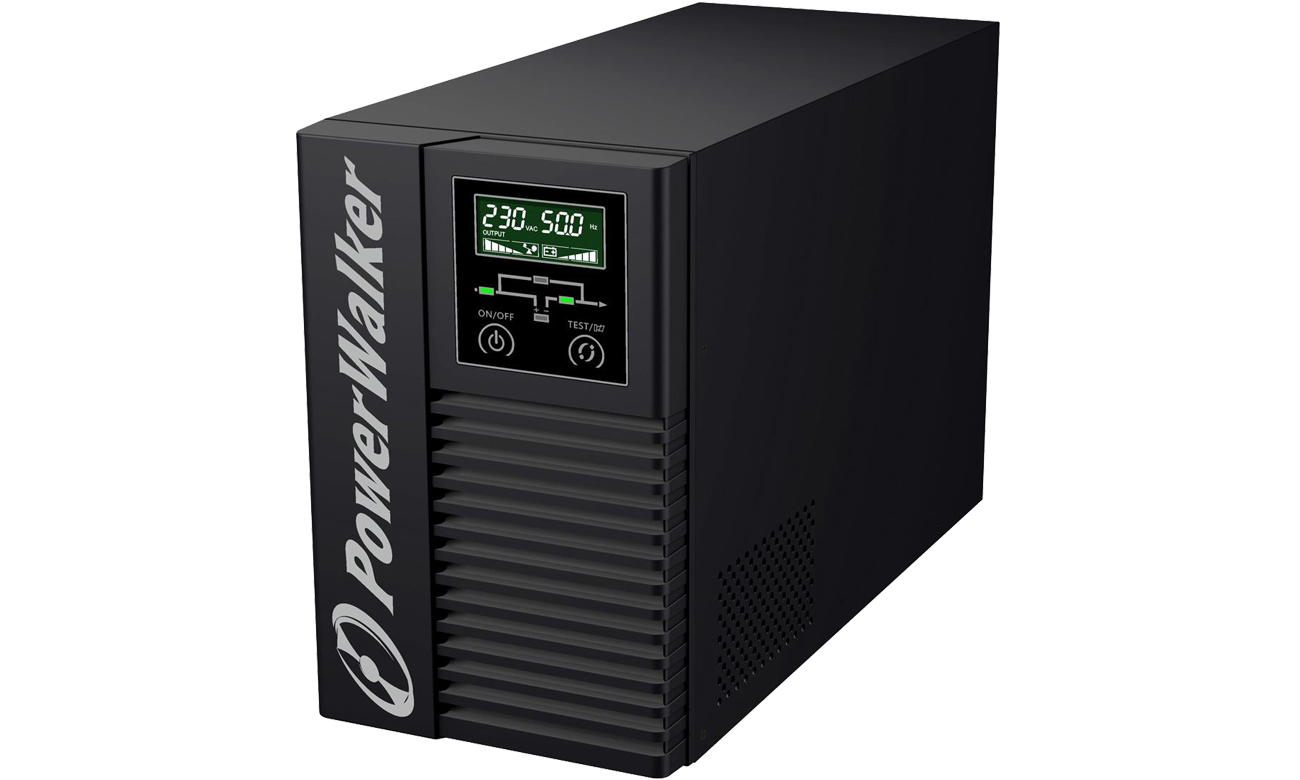 Power Walker ON-LINE 1000VA 4X IEC RS-232 USB LCD TOWER - Zasilacze ...