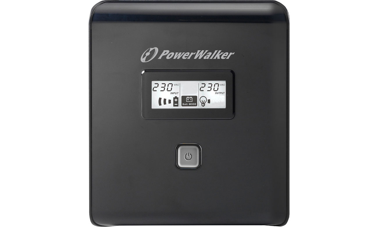 Power Walker LINE-INTERACTIVE (1000VA/600W, 4xSH/IEC, LCD, AVR ...