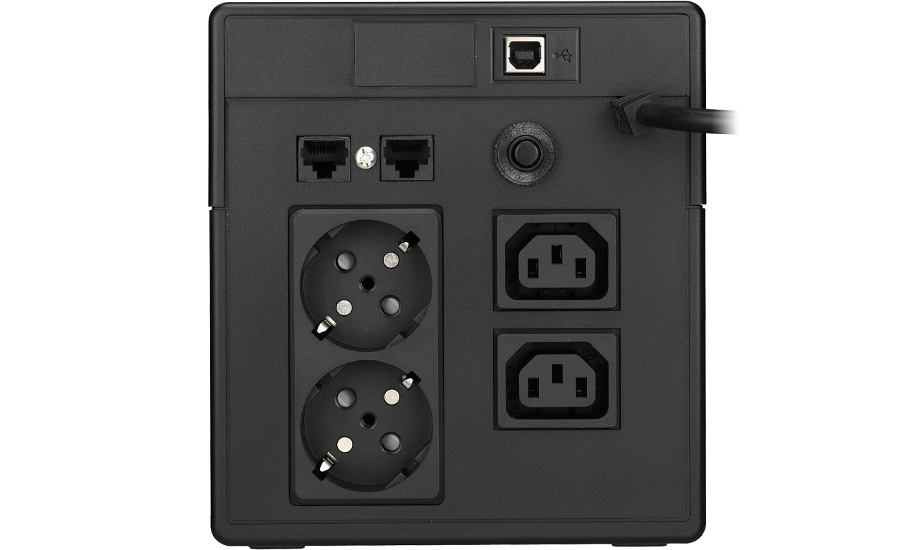 Power Walker LINE-INTERACTIVE (1000VA/600W, 4xSH/IEC, LCD, AVR ...