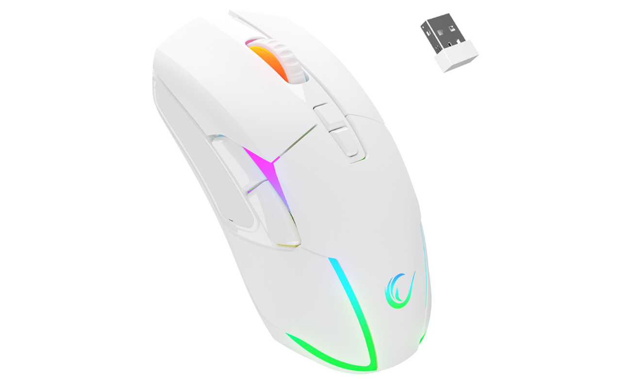 Rampage Nova M4 Wireless RGB LED White - Myszki bezprzewodowe - Sklep ... Rampage Nova M4 Wireless RGB LED White - Myszki bezprzewodowe - Sklep ...