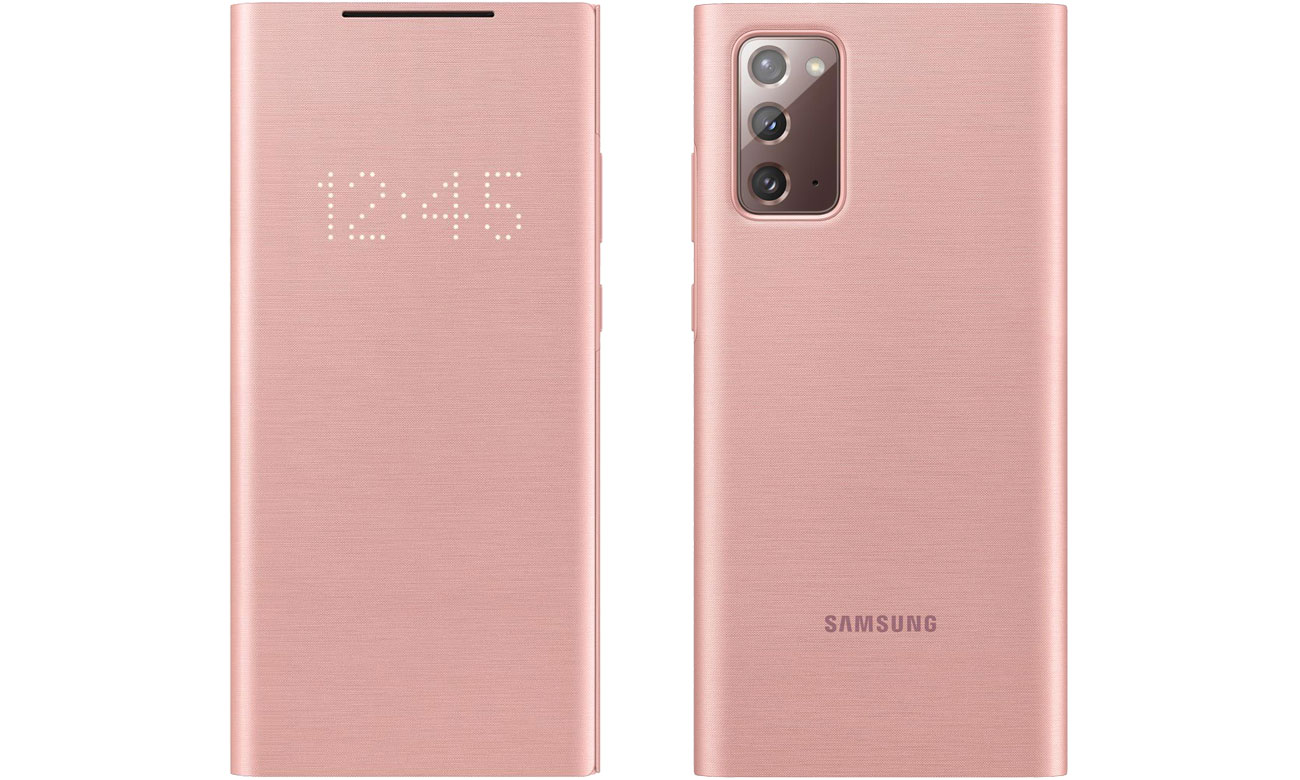 Samsung LED View cover do Galaxy Note 20 Copper Brown - Etui i obudowy ...