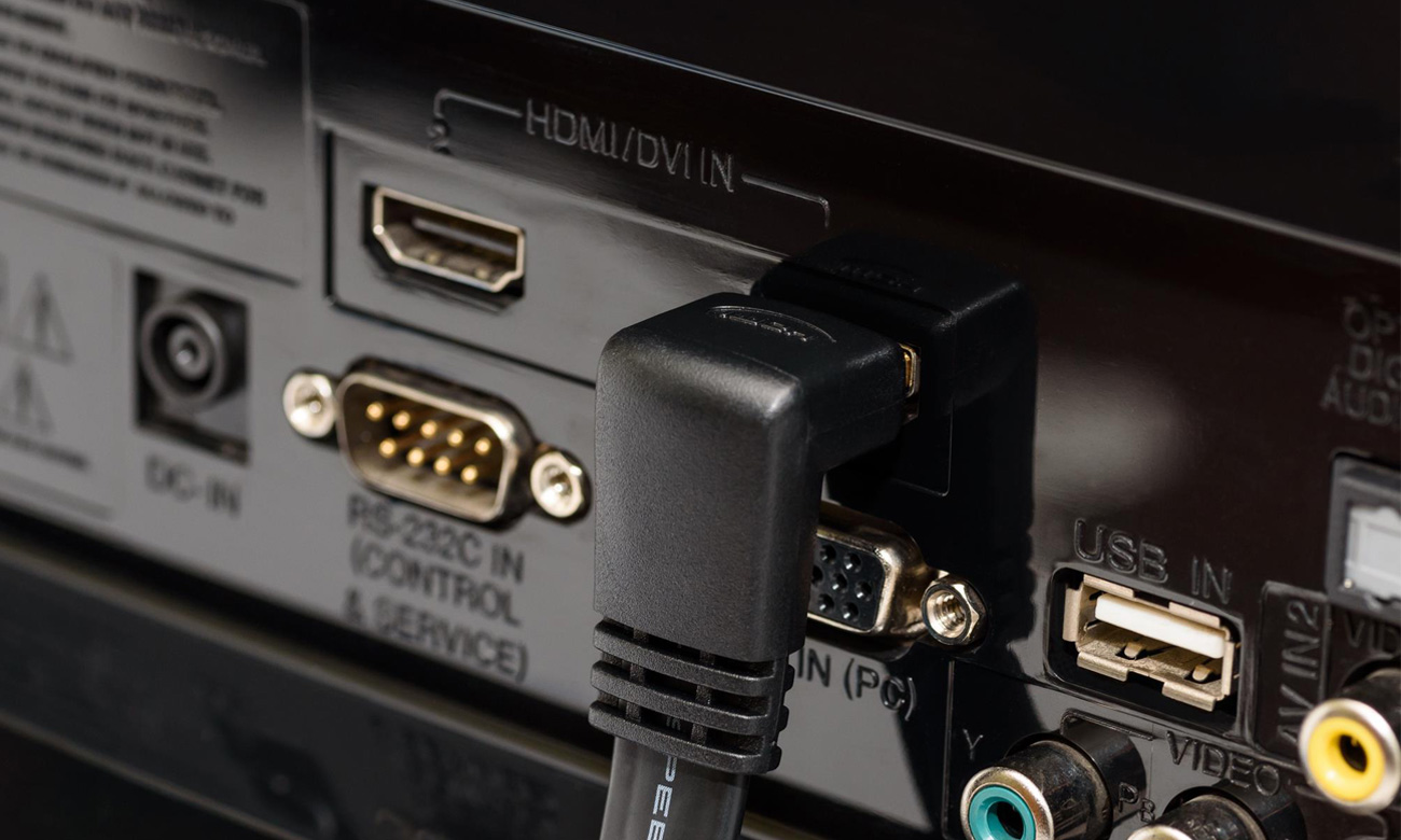 SHIRU HDMI-HDMI 15m Flat kątowy do monitora, telewizora - Kable HDMI ...