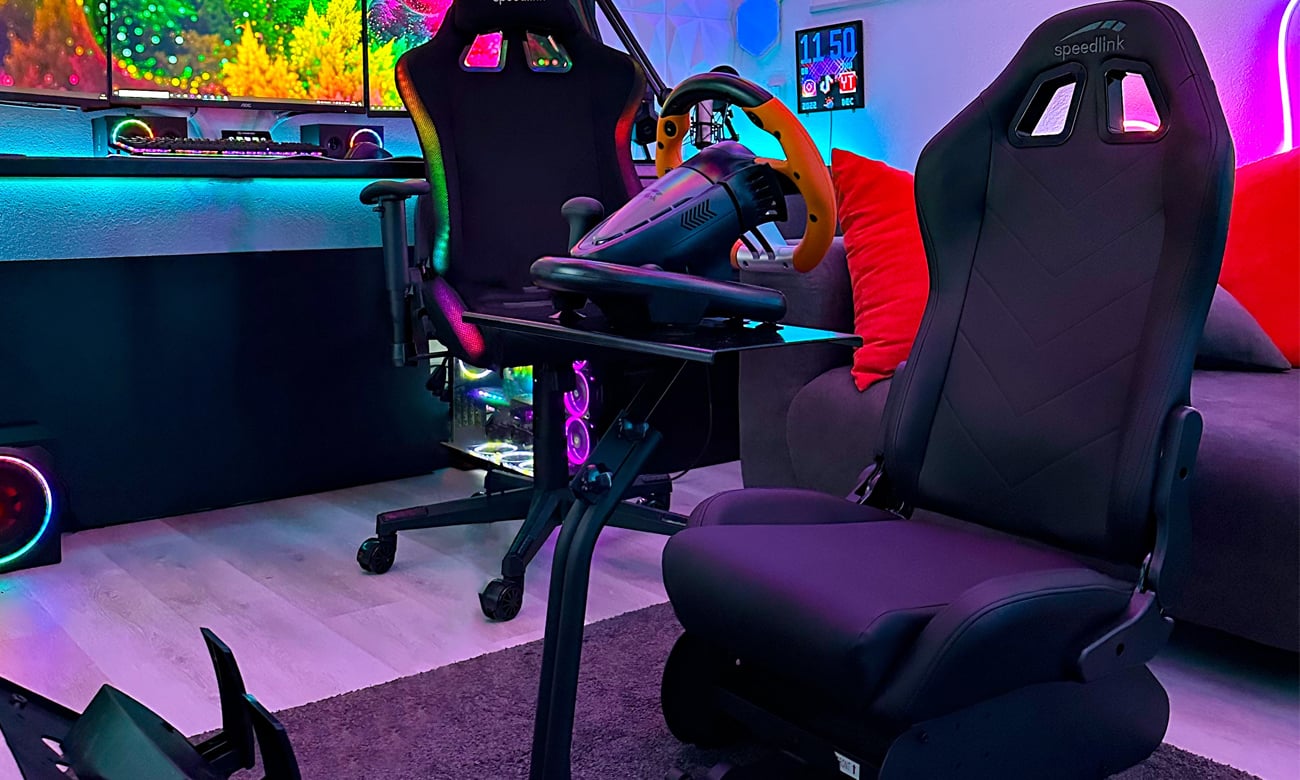 SpeedLink PAYZE Racing Simulator Cockpit - Fotele gamingowe - Sklep ...