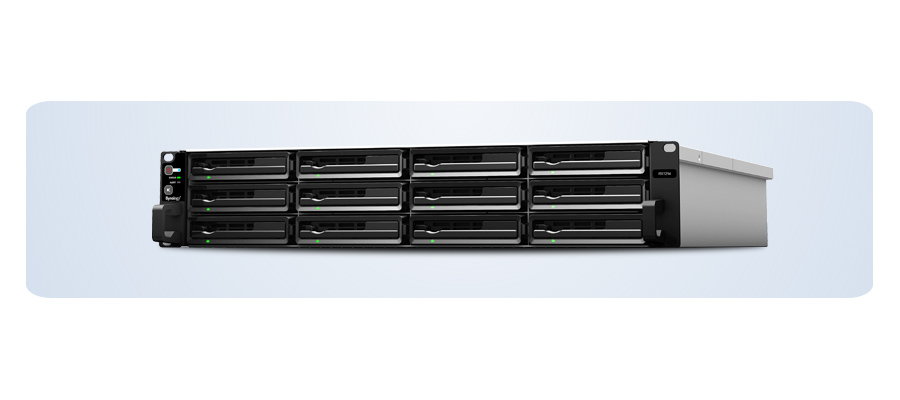 Synology RX1214 RACK Moduł rozszerzający (12xHDD) - Dyski sieciowe NAS ...