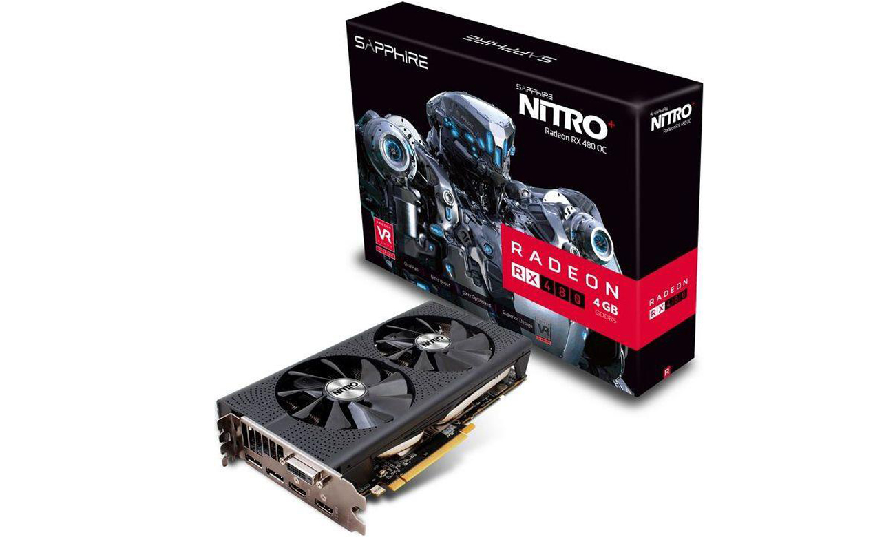 Sapphire Radeon RX 480 Nitro+ OC Lite 4GB GDDR5 - Karty graficzne AMD ...
