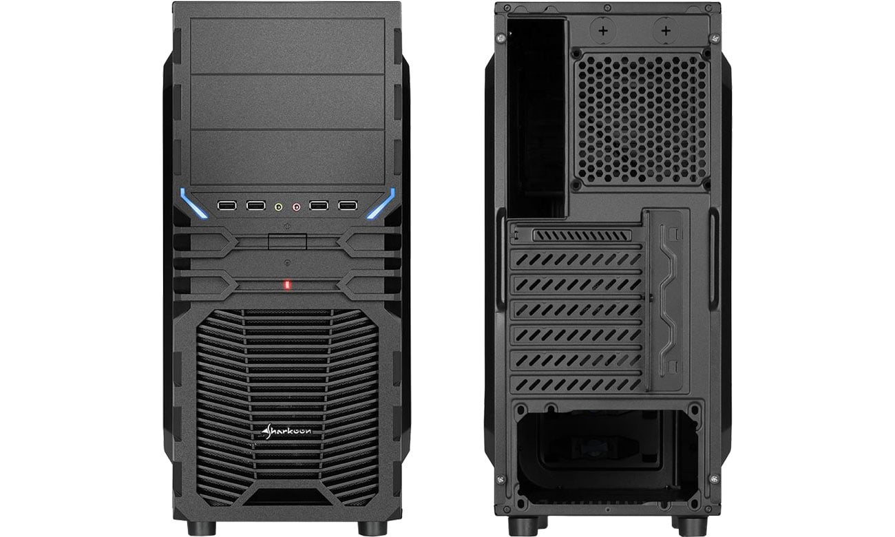 Sharkoon VG4-S - Obudowy do komputera - Sklep komputerowy - x-kom.pl