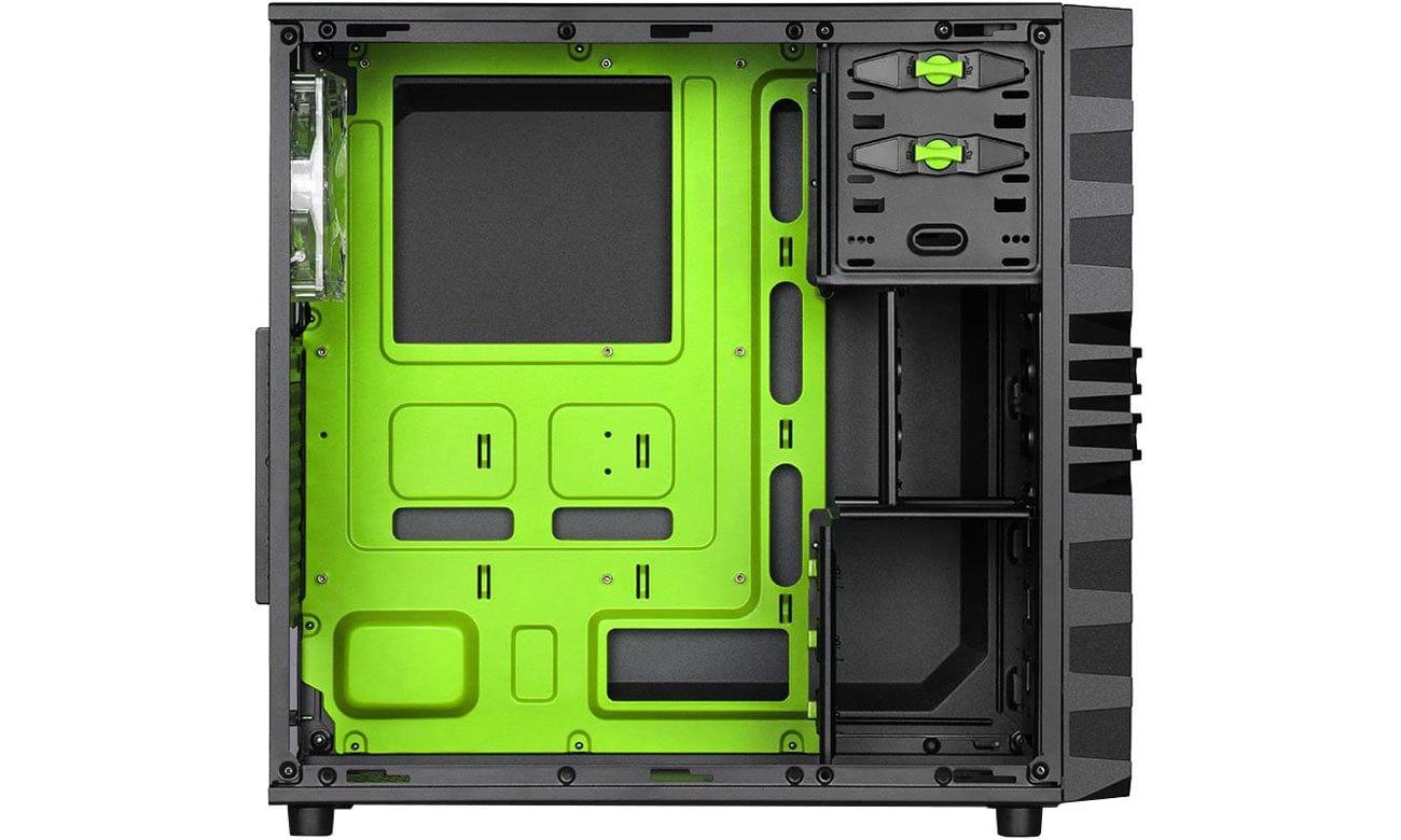 Sharkoon VG4-W Green - Obudowy do komputera - Sklep komputerowy - x-kom.pl