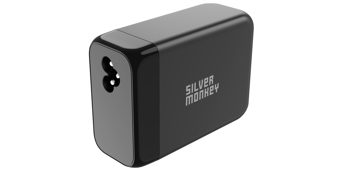 Silver Monkey Ładowarka GaN 200W USB-C PD + USB 3.0 QC B - Ładowarki do smartfonów - Sklep ...
