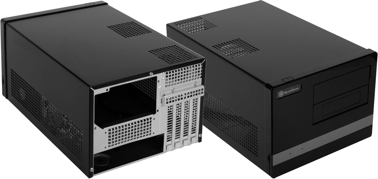 SilverStone SUGO czarna USB 3.0 - Obudowy do komputera - Sklep komputerowy - x-kom.pl