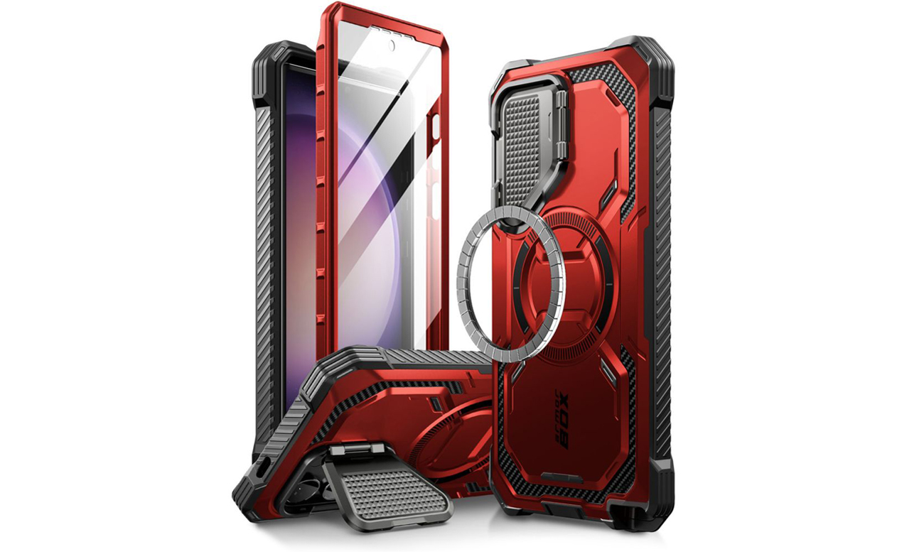 Supcase Iblsn Armorbox Mag Magsafe Do Galaxy S24 Ultra Ruddy Etui I