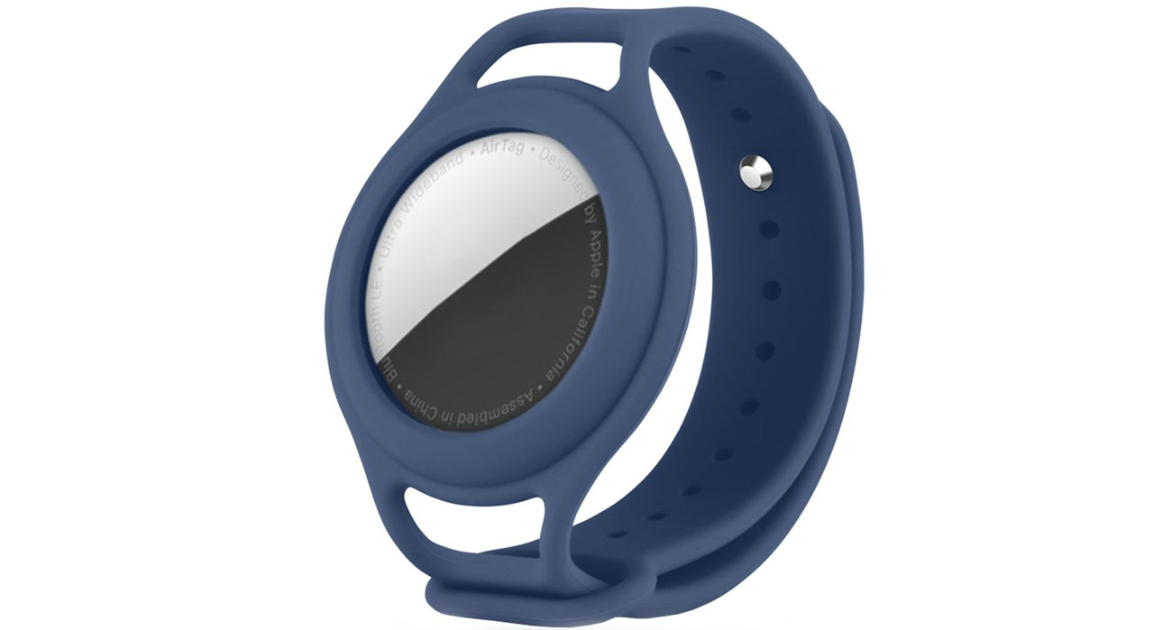 Tech-Protect Opaska Dzięcięca IconBand do Apple AirTag navy - Lokalizatory i komunikatory ...