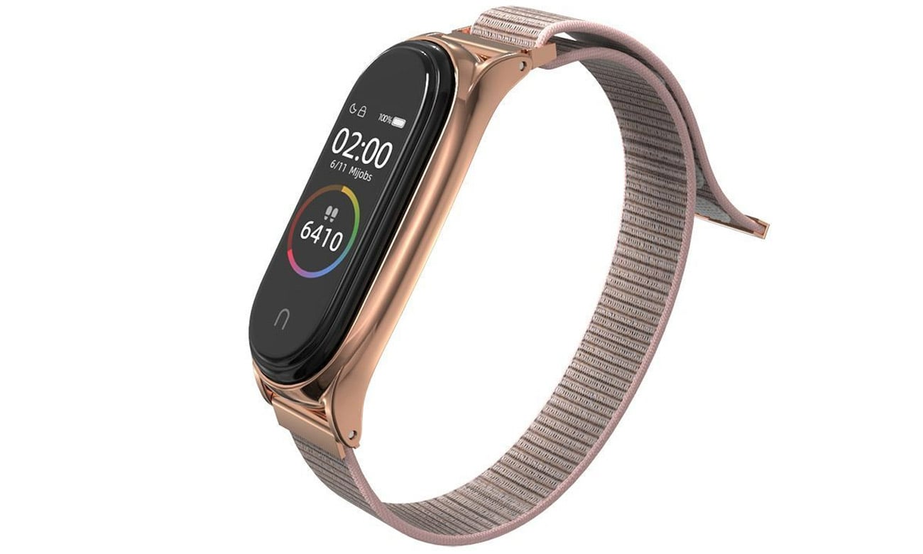 Tech-Protect Pasek Nylon do Xiaomi Mi Band 7 rose gold - Paski do ...