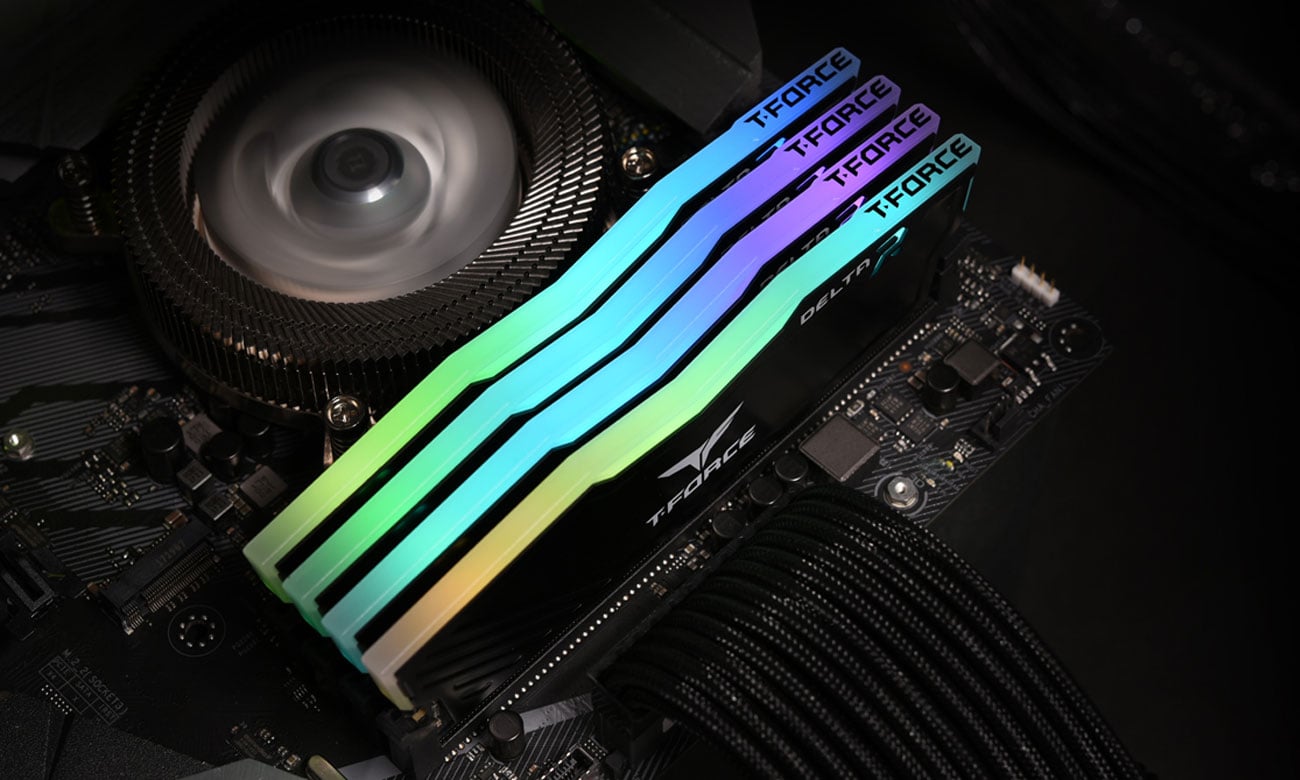 Team Group 8GB (1x8GB) 3000MHz CL16 Delta RGB - Pamięci RAM DDR4 ...