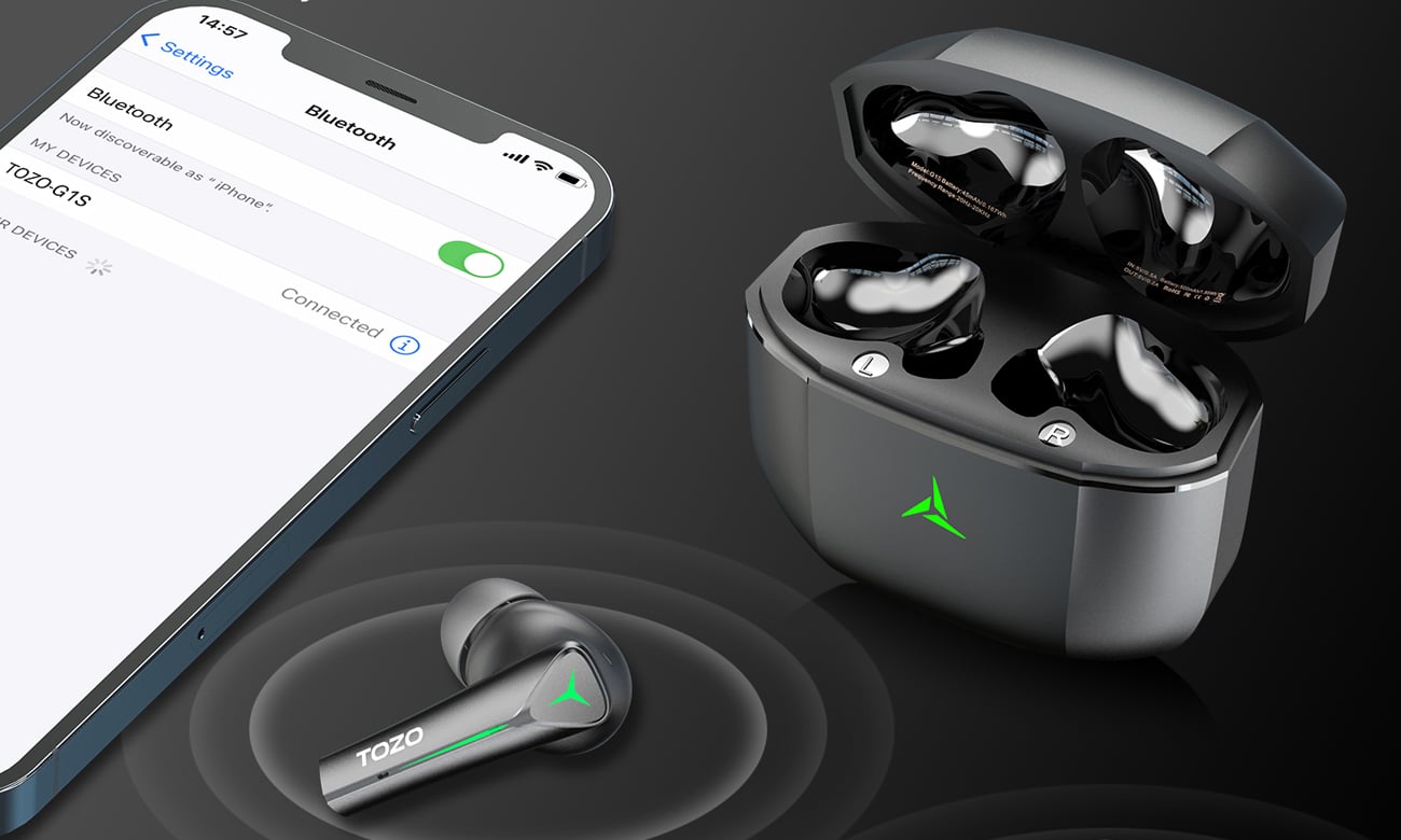 Tozo Gaming Pods - Słuchawki bezprzewodowe - Sklep komputerowy - x-kom.pl