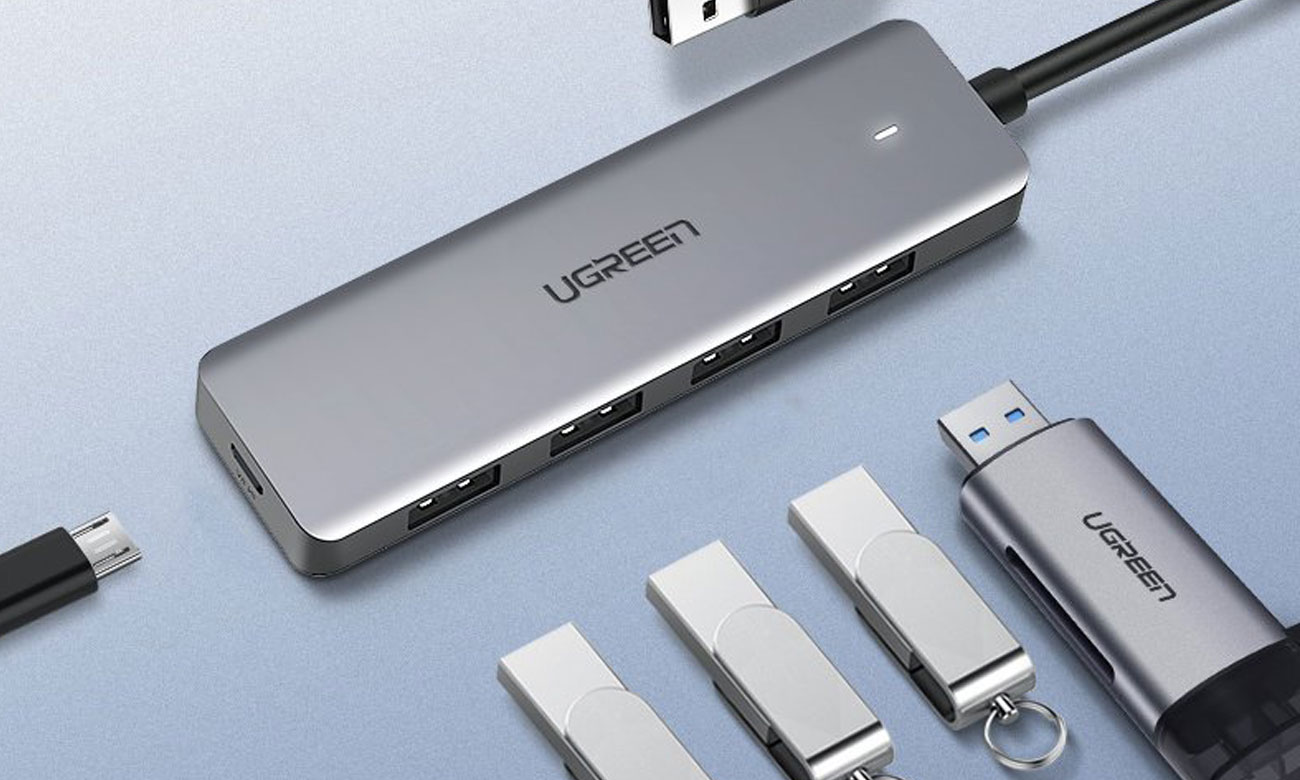 UGREEN USB - 4 x USB 3.1 - Huby USB - Sklep komputerowy - x-kom.pl