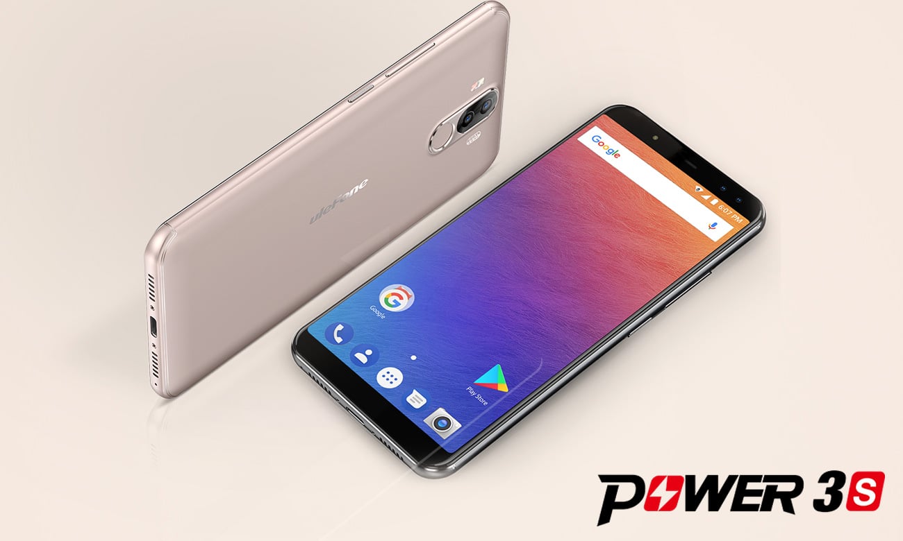 uleFone Power 3S 4/64GB Dual SIM LTE złoty + zestaw - Smartfony i ...