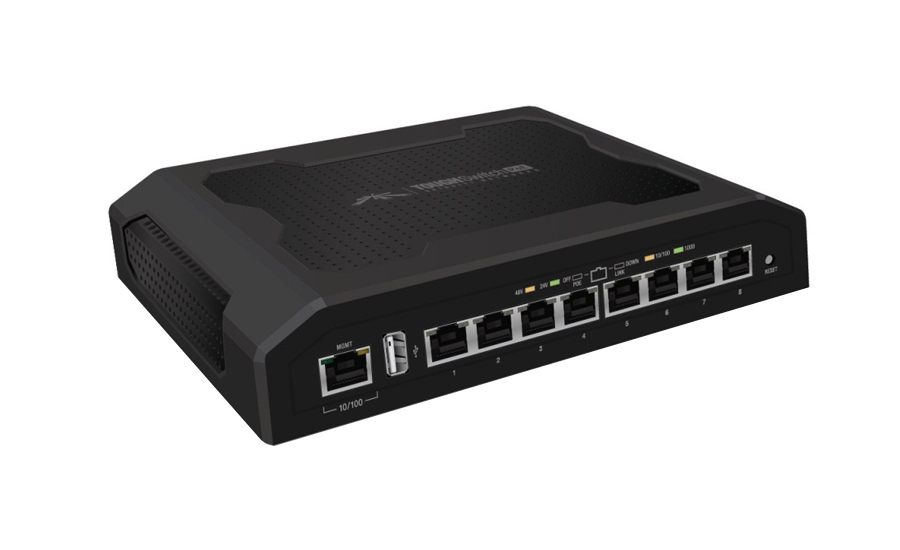 Ubiquiti 8p TOUGHSwitch PoE PRO (do airMAX/UniFi/AirCam) - Switche ...