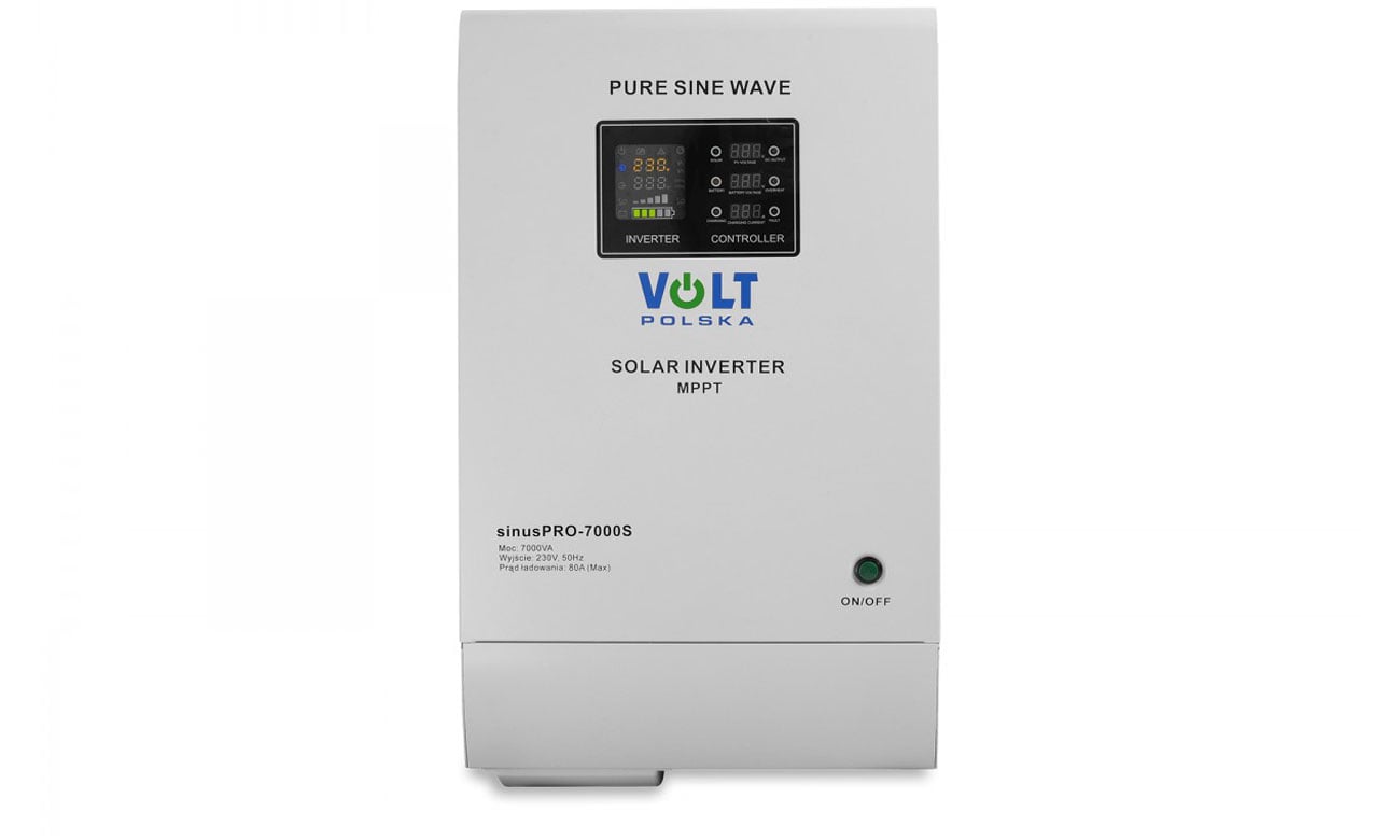 VOLT SINUS PRO 7000 S 48/230V (5000/7000W) + 80A MPPT (150V) - Falowniki - Sklep komputerowy - x ...