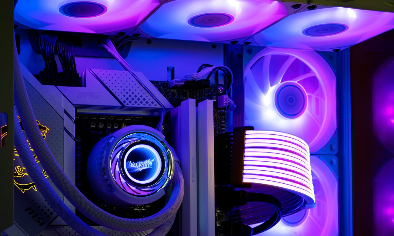 Valkyrie Jarn 280 ARGB White 2x140mm - Chłodzenia wodne - Sklep ...
