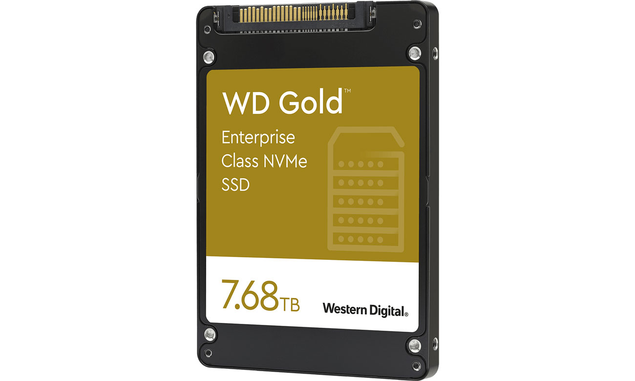 WD 7,68TB U.2 PCIe NVMe Gold - Dyski SSD - Sklep komputerowy - x-kom.pl