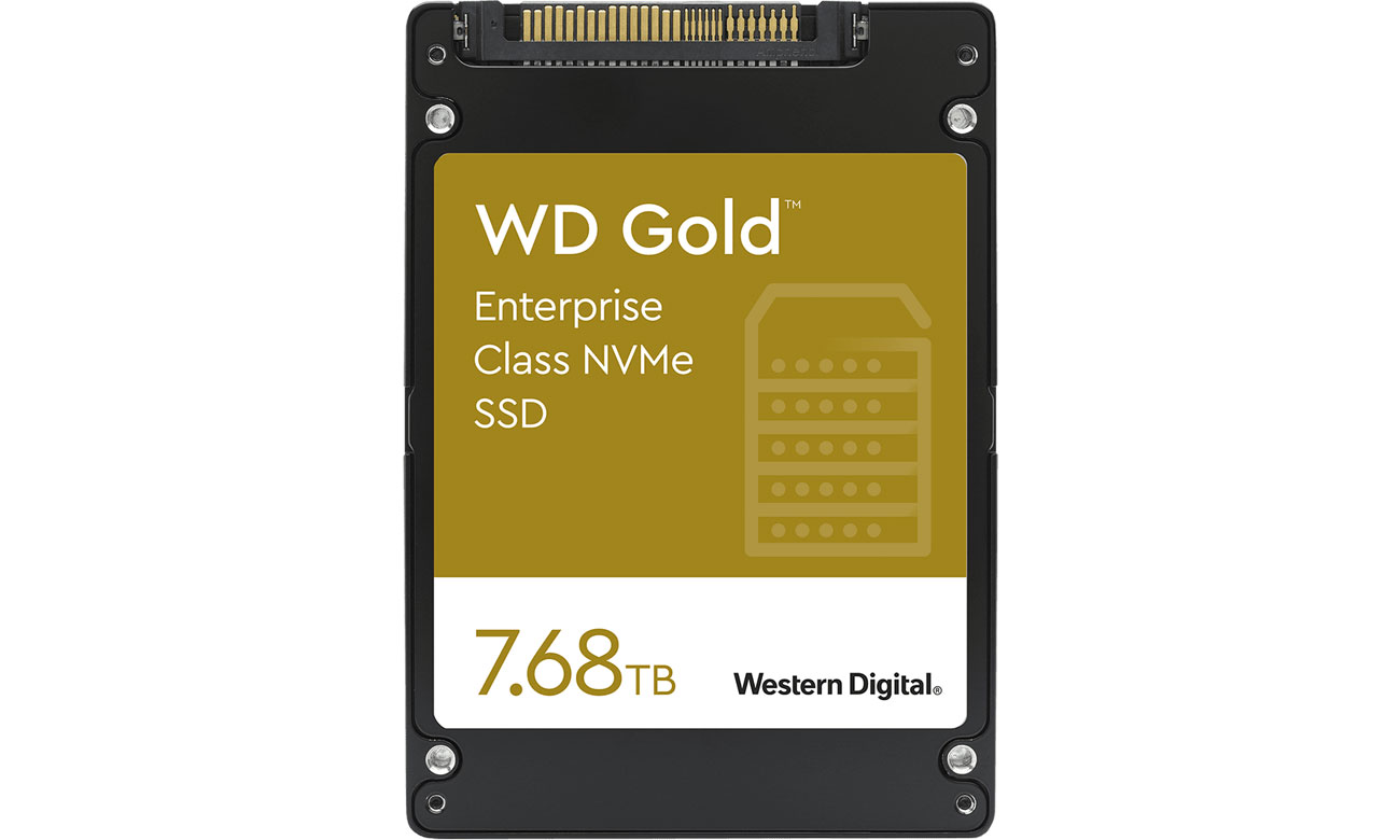 WD 7,68TB U.2 PCIe NVMe Gold - Dyski SSD - Sklep komputerowy - x-kom.pl
