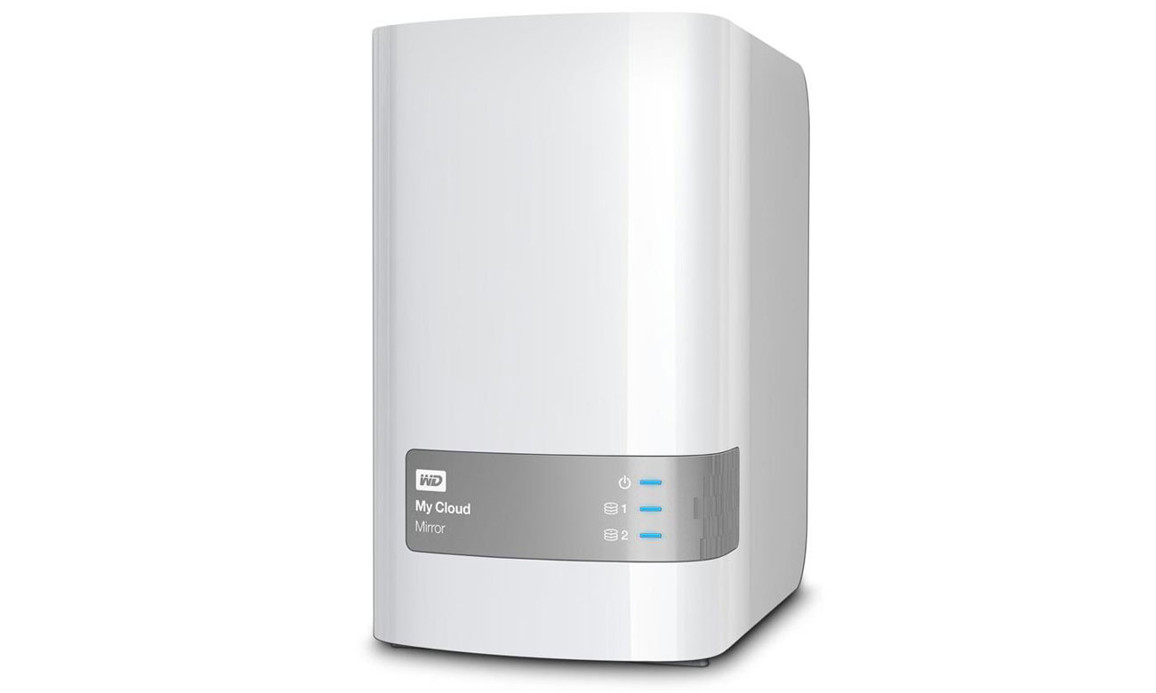 WD My Cloud Mirror 4TB biały 10/100/1000 Mb/s - Dyski sieciowe NAS ...