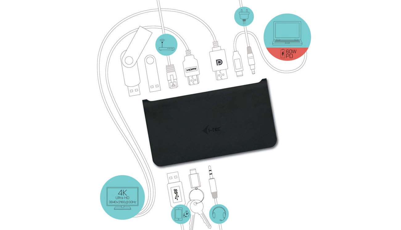 i-tec USB-C - Dual Display MST + Power Delivery 60W - Stacje dokujące ... i-tec USB-C - Dual Display MST + Power Delivery 60W - Stacje dokujące ...