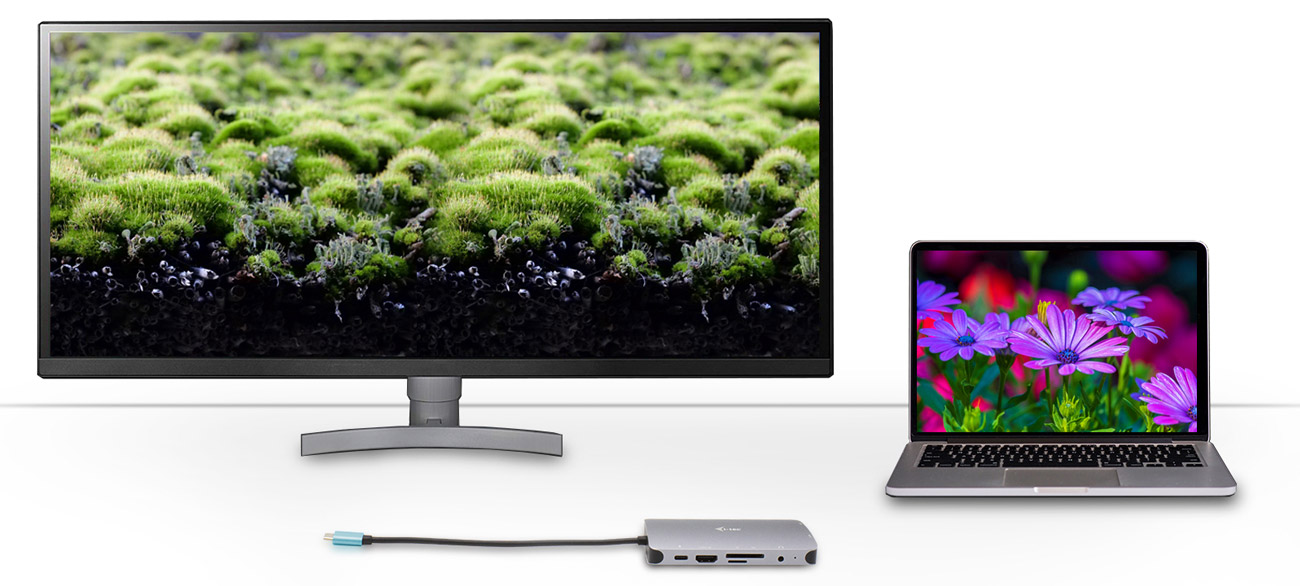 i-tec USB-C Metal Nano Travel Dock HDMI LAN SD PD100W Charger 112W ...