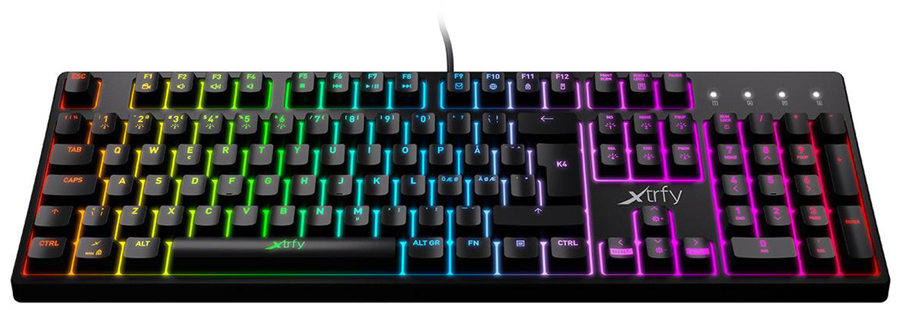 Xtrfy K4 RGB (Kailh Red) - Klawiatury przewodowe - Sklep internetowy - al.to