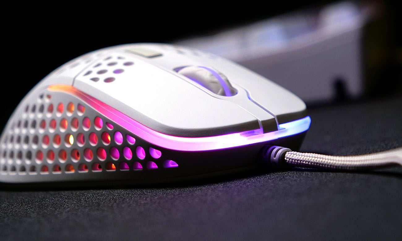 Xtrfy M4 RGB White - Myszki przewodowe - Sklep komputerowy - x-kom.pl